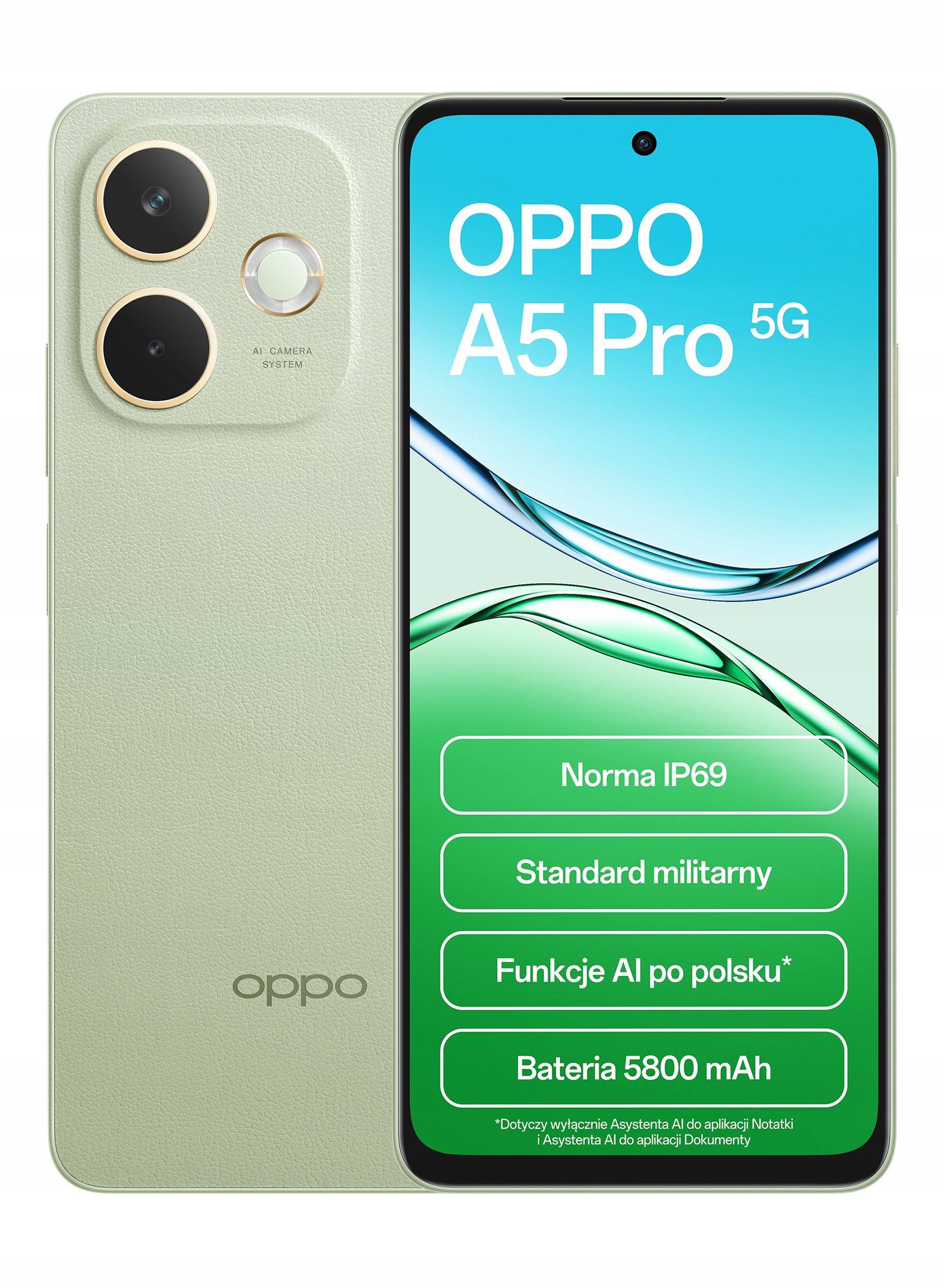 Smartfon OPPO A5 Pro 5G 8/256GB 6.67 120Hz Zielony - Sklep, Opinie ...