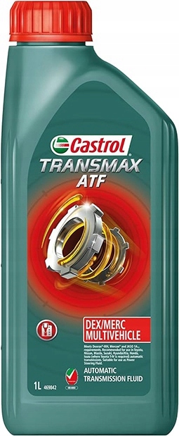 CASTROL TRANSMAX ATF DEX/MERC MULTIVEHICLE 1L OLEJ PRZEKŁADNIOWY ...