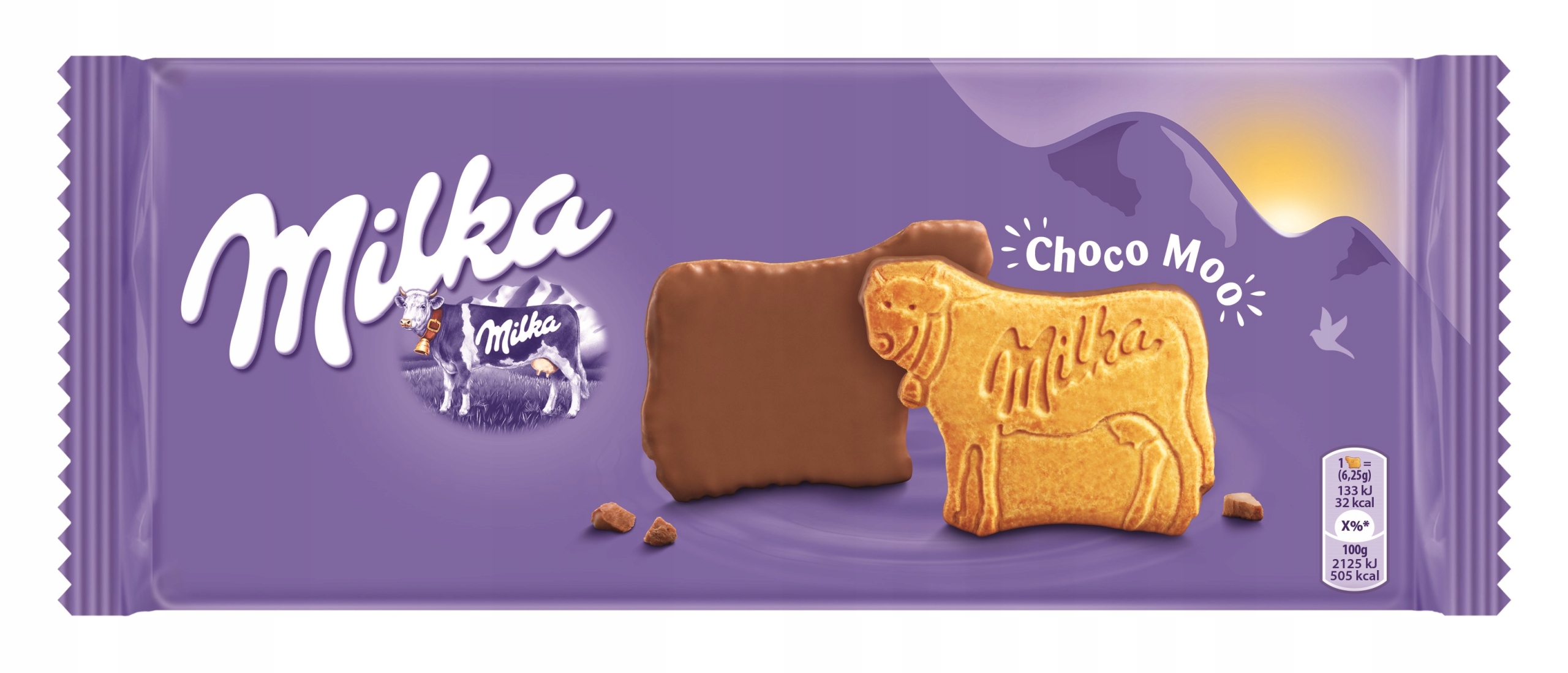 MILKA CIASTKA CHOCO MOO 120G (7622210405302) • Cena, Opinie • Ciastka ...