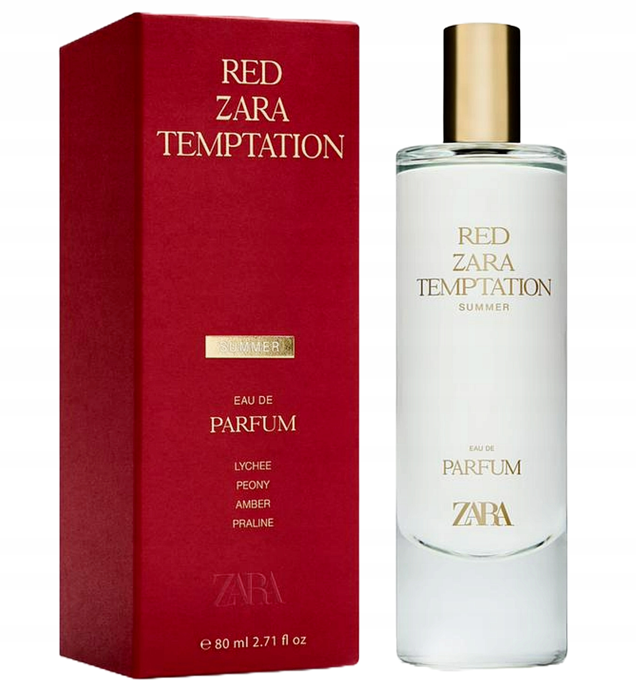 ZARA RED TEMPTATION summer 80 ML (5906508732915) • Cena, Opinie • Perfumy i wody perfumowane ...