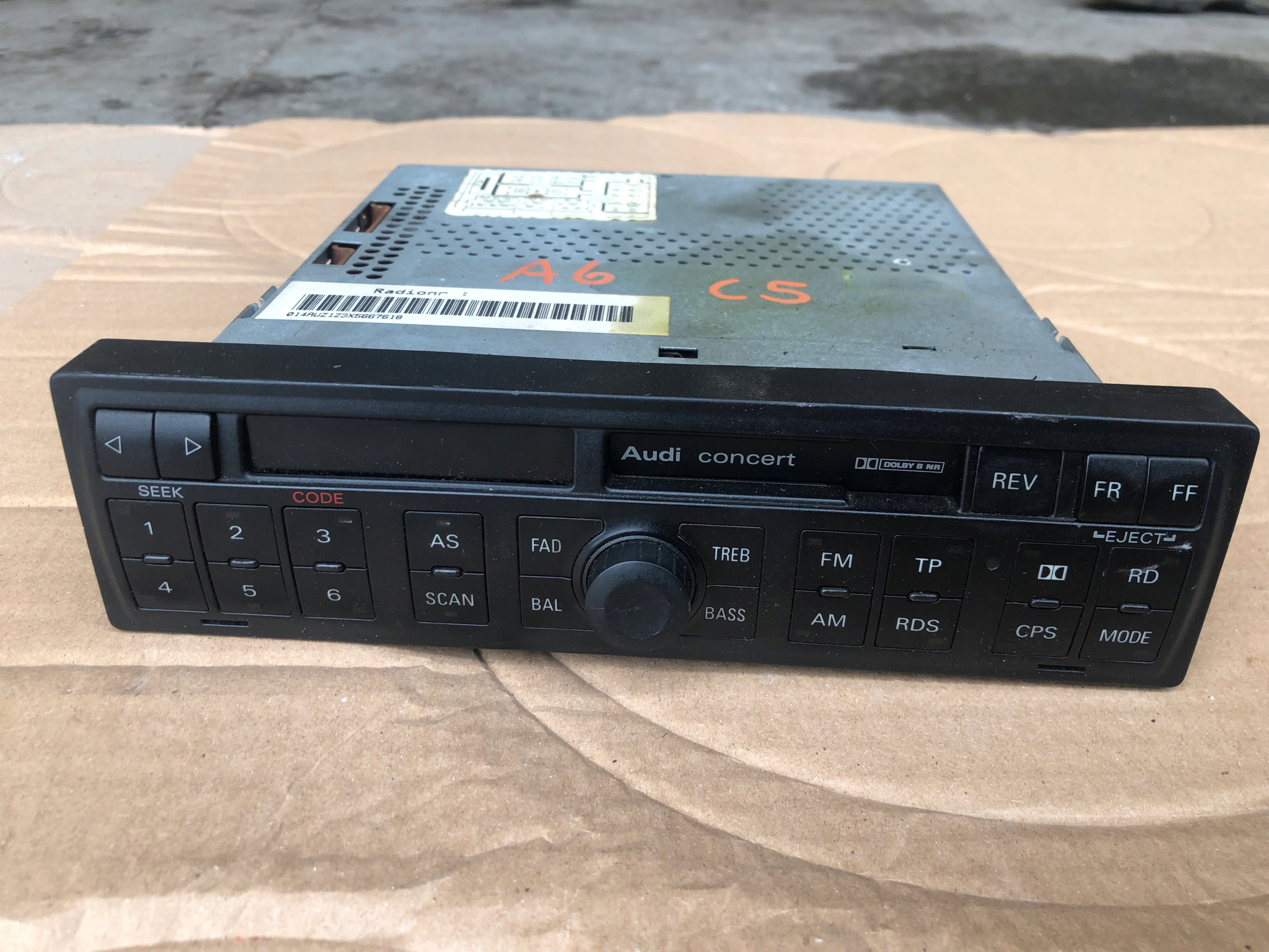 RADIO AUDI A6 C5 1997-2001 4B0035186E RADIO AUDI A6 C5 1997-2001 4B0035186E za 206,99 zł z ...