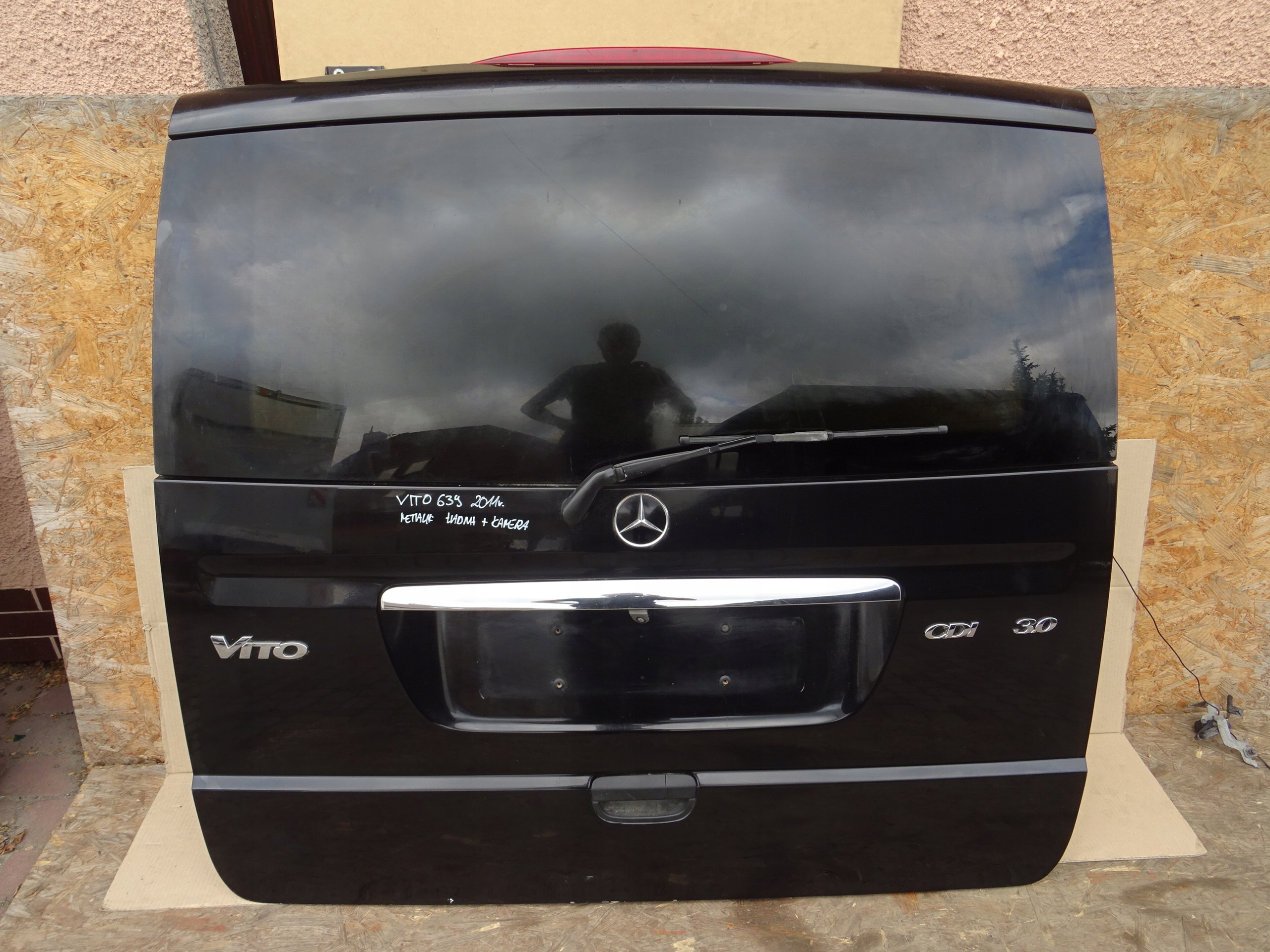 MERCEDES VITO 447639 KLAPA TYŁ TYLNA SZYBA KOLOR 9197 za 2000.00PLN z ...