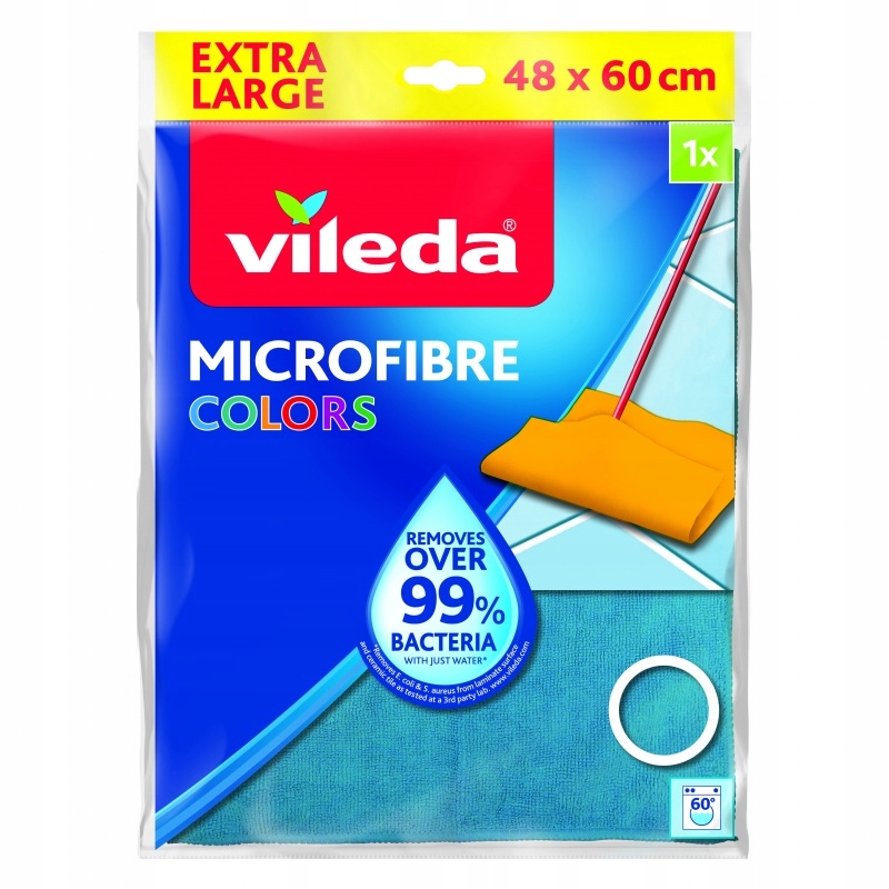 Vileda Ścierka Do Podłogi Microfibra Colors NIEBIESKA 14900747923 ... Vileda Ścierka Do Podłogi Microfibra Colors NIEBIESKA 14900747923 ...