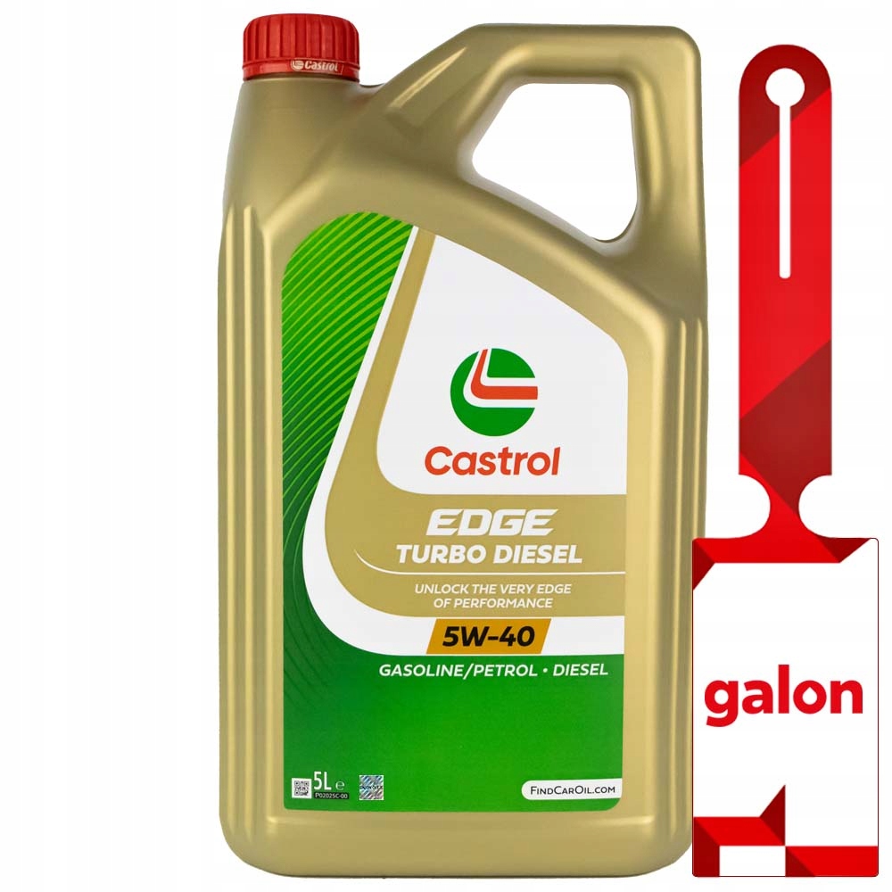Olej silnikowy syntetyczny Castrol 5 l 5W-40 4008177077340 za 182.90PLN ...