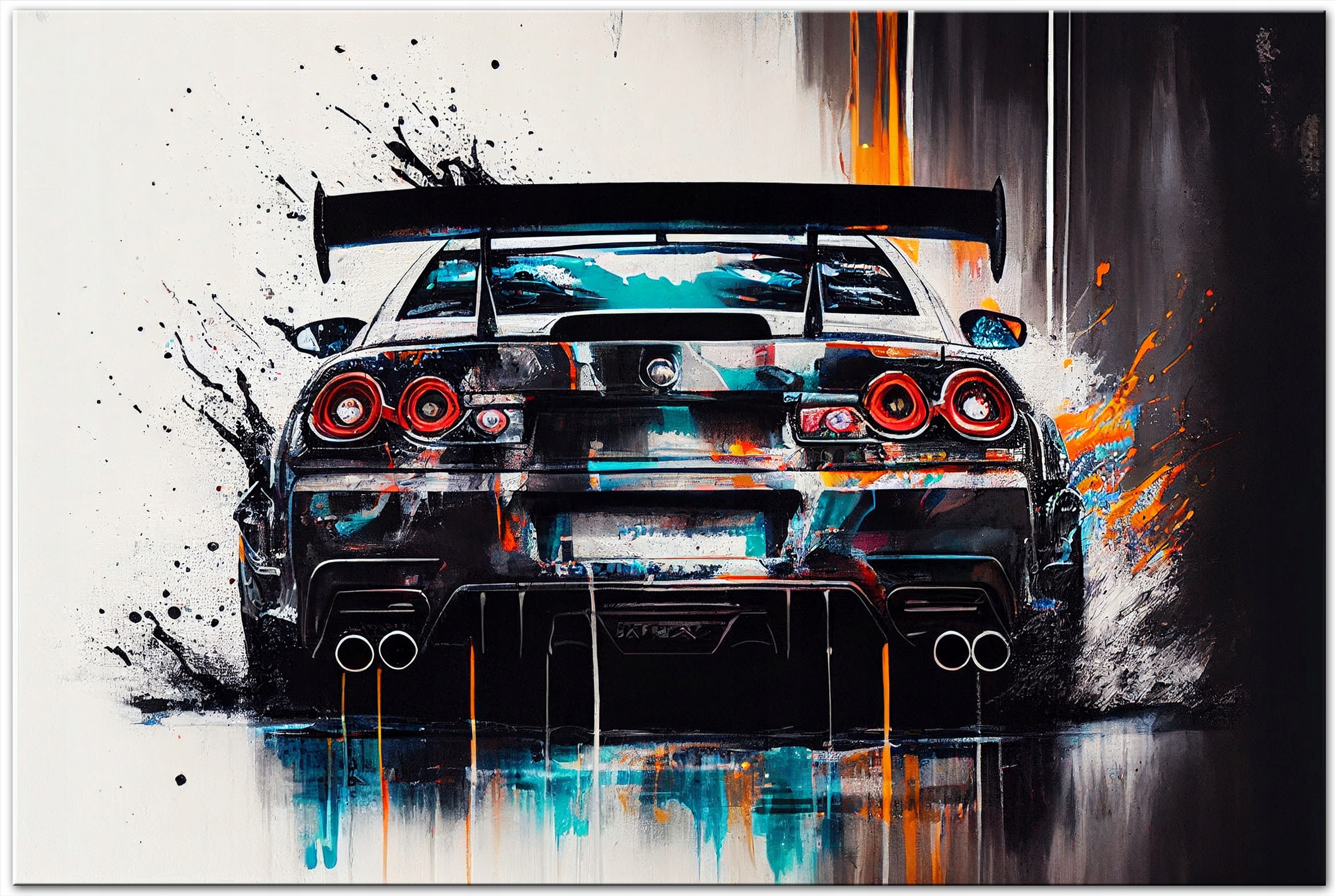 Obraz na płótnie Nissan Skyline GT-R R34 • Cena, Opinie • Obrazy ...