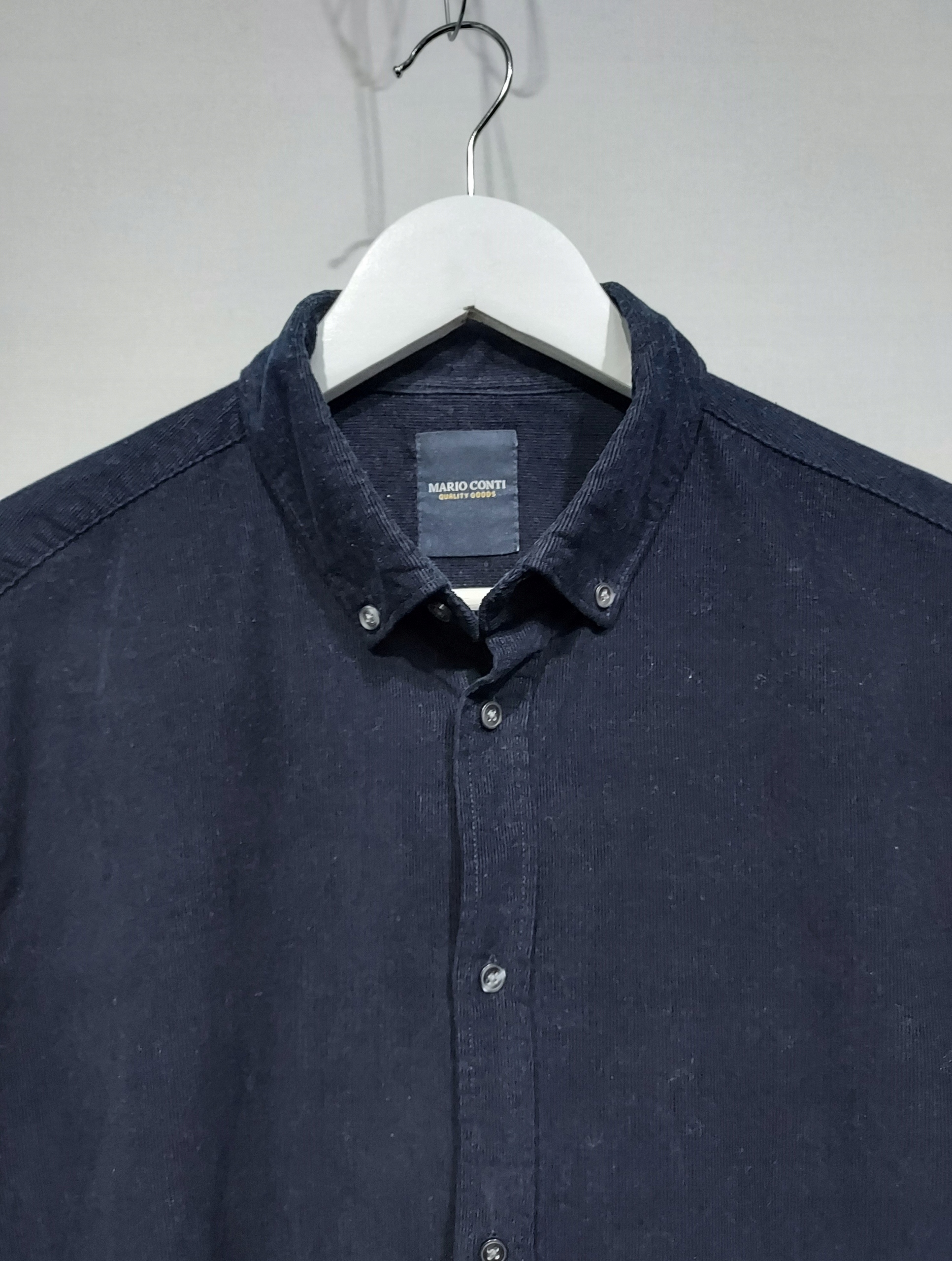 MARIO CONTI koszula 100% bawełna sztruks L • Cena, Opinie - Allegro