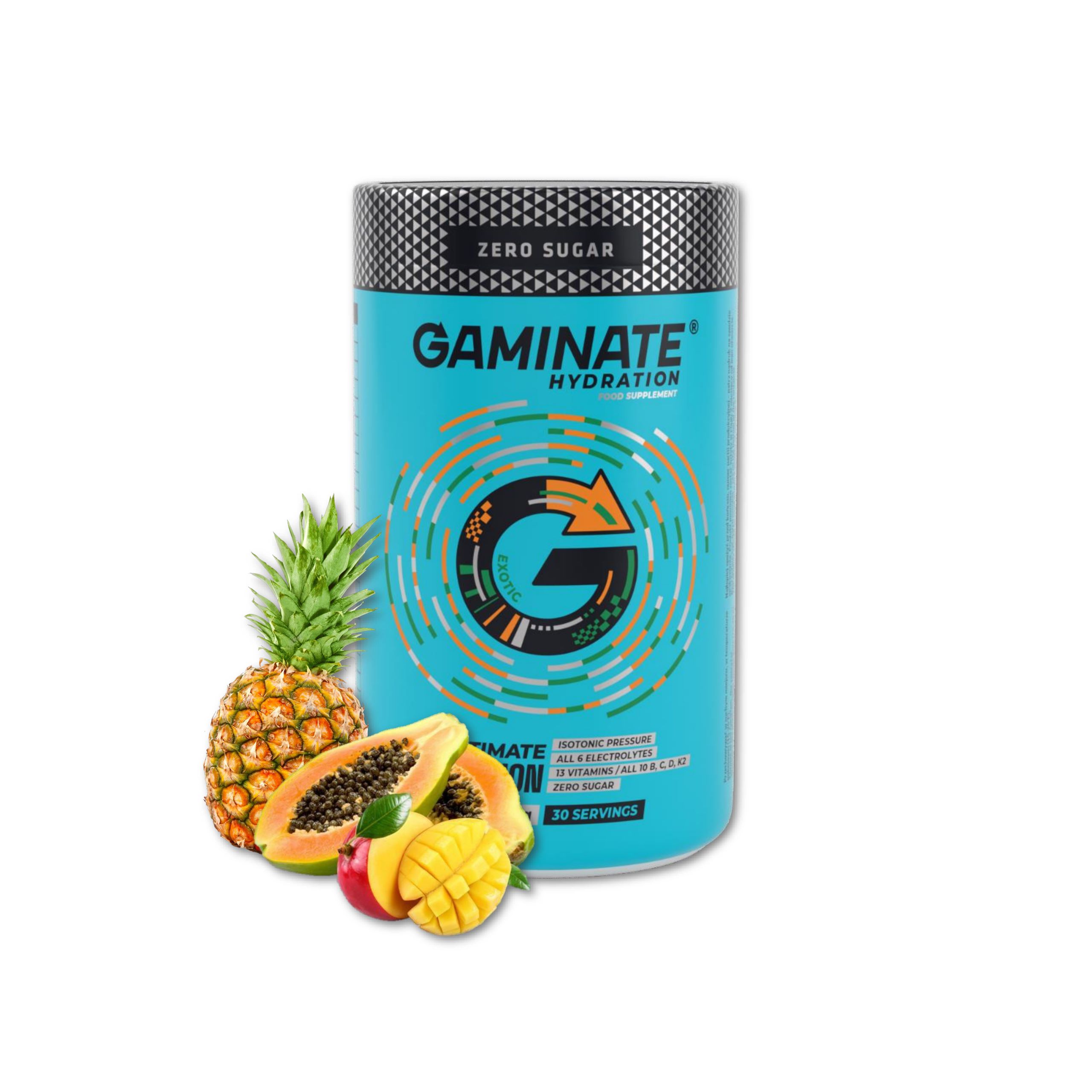 Gaminate Hydration EXOTIC pierwszy izotonik w proszku bez cukru ...
