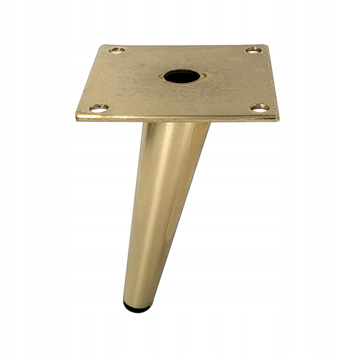 Noga nóżka meblowa stożek H130mm ZŁOTY POŁYSK (N-AT-120-H130-ZŁOTY ...