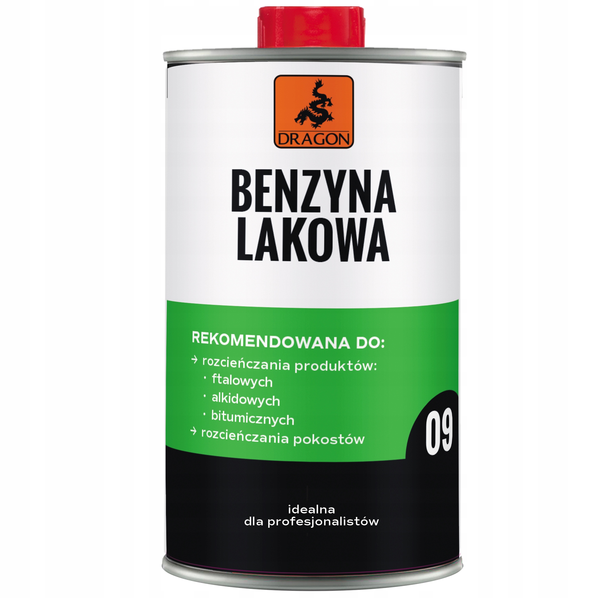 BENZYNA LAKOWA MODYFIKOWANA DRAGON 500 ML METAL DBL500/ME_A za 12,50 zł ...