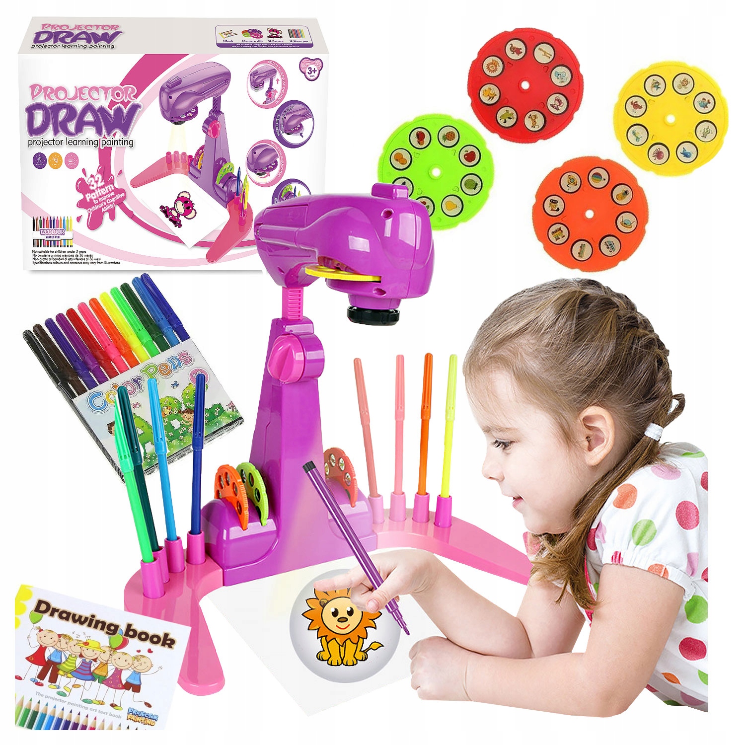 Projektor Rzutnik do Rysowania 32 Slajdy Mazaki (5906708101078) • Cena ...