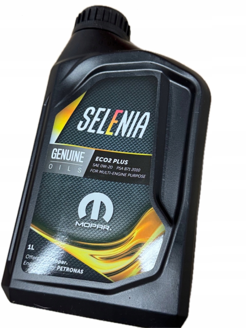 Syntetický olej Petronas Selenia Mopar ECO2 PLUS 0W-20 1 litrů za 408 ...