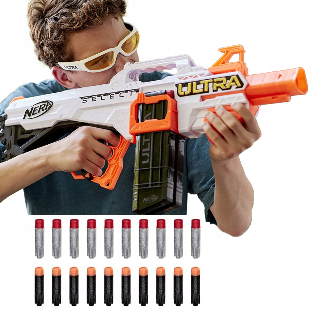 Pistole Nerf Ultra Raketomet Select se šipkami F0958 - Allegro