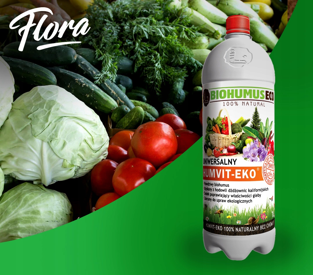 Nawóz organiczny, naturalny Biohumus Eco płyn 1,3 kg 1 l (5904362003158 ...