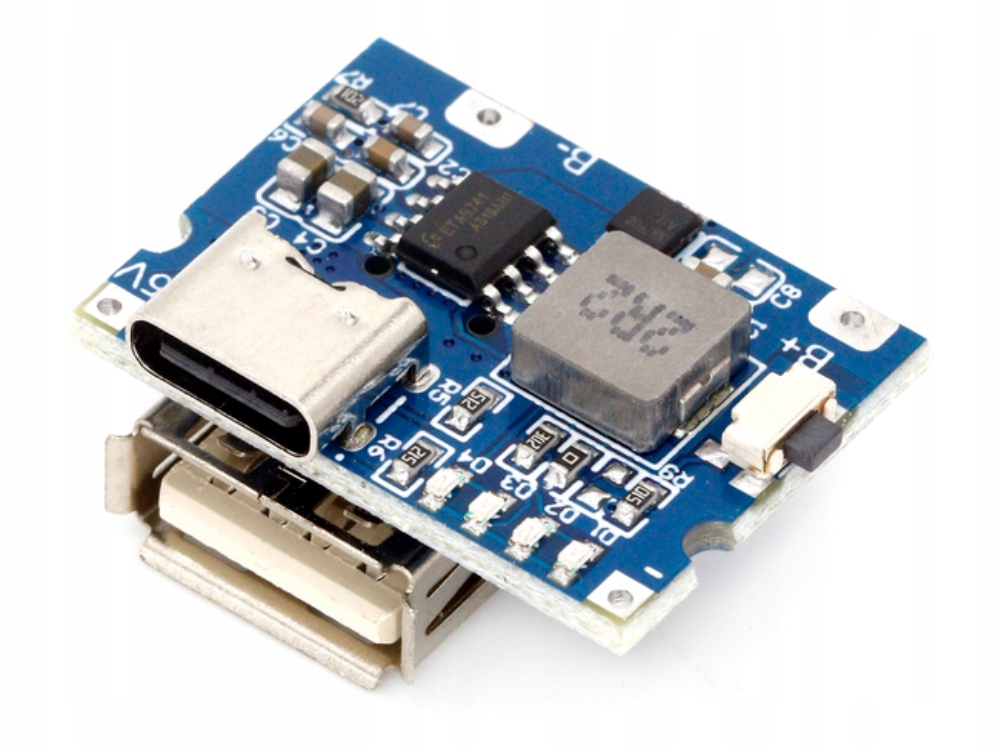 Moduł Powerbank 5V 2.4A ładowarka dwukierunkowy port USB-C - Sklep ...