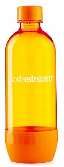SODASTREAM BUTELKA butla 1l do saturatora pomarńczowa orange 1 szt ...