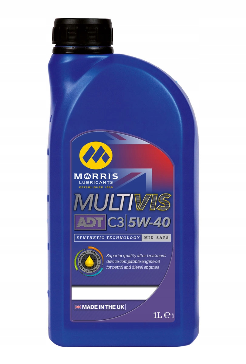 MORRIS MULTIVIS ADT C3 5W-40 100% ORYGINAŁ z UK 9780203221006 za 35 ...