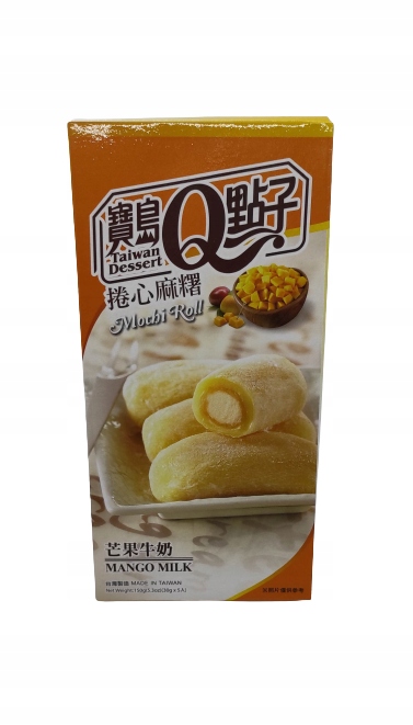 TAIWAN DESSERT MOCHI MANGO MILK ROLL 150G. - Allegro.pl