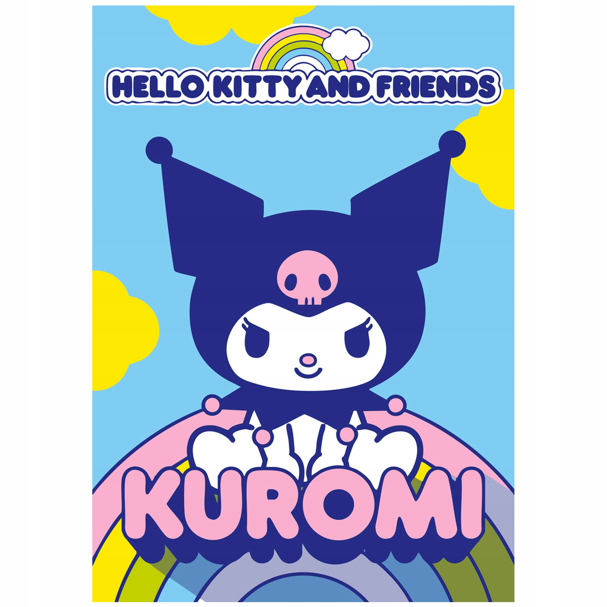 Plakat Kuromi Hello Kitty bez ramy 42 x 59,4 cm • Cena, Opinie ...