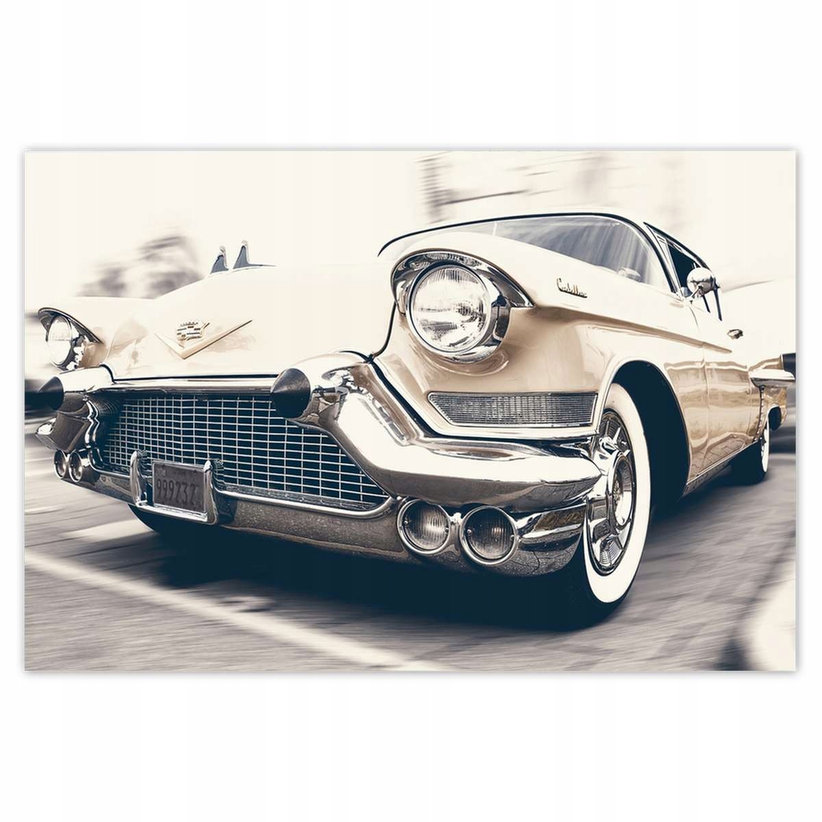 185x125 mm-es Cadillac Klasszikus Autó Matrica, • Ár, Vélemények - Allegro