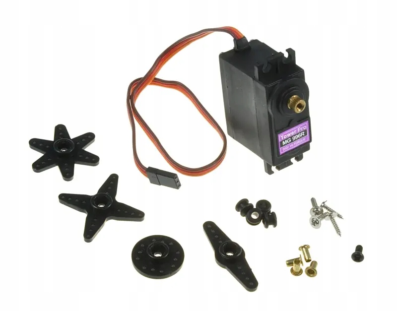 Servo serwo TowerPro MG996 metalowe zębatki łożyskowane RC ... Servo serwo TowerPro MG996 metalowe zębatki łożyskowane RC ...