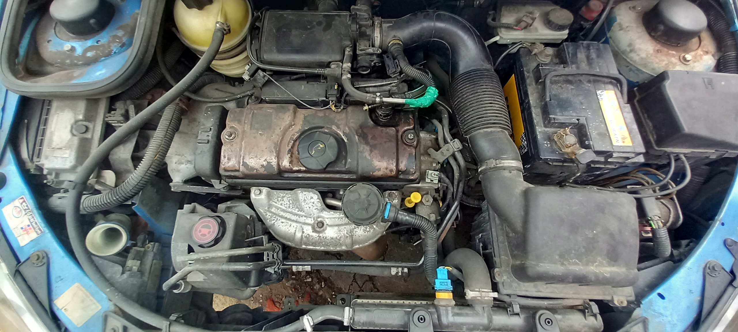 SILNIK BENZYNOWY PEUGEOT 206 1.4 75KM KFX KFX za 700 zł z Piotrków ...