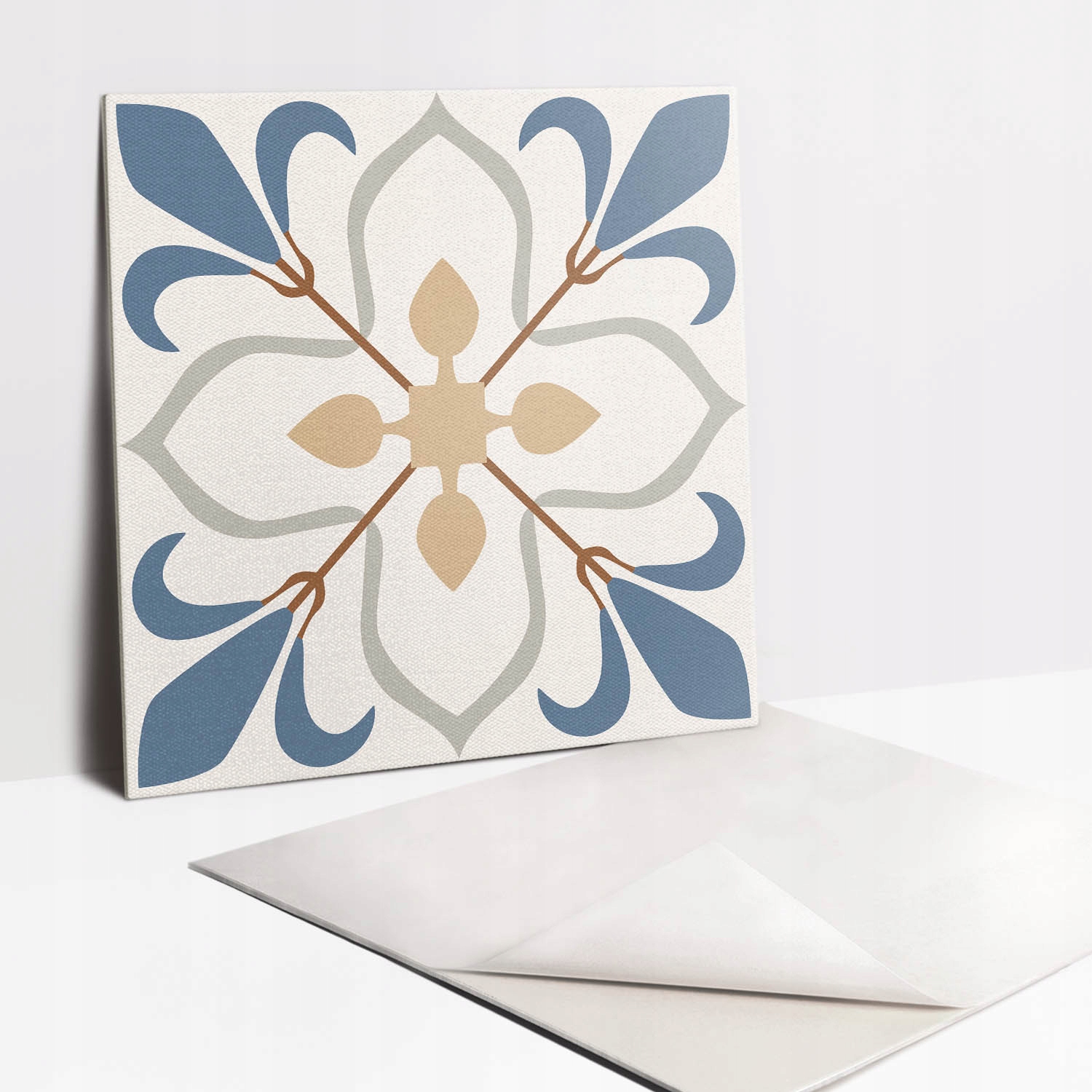 Samolepící PVC dlaždice Nástěnná dlažba Podlahové Ozdobné tvary 9 ks za ...