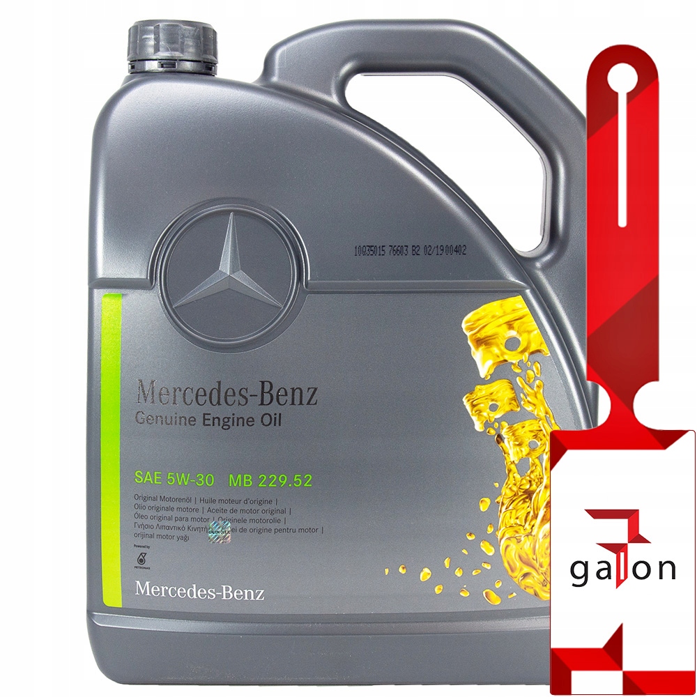 Olej silnikowy Mercedes-Benz OE 5 l 5W-30 5905220375462 za 210.90PLN z ...