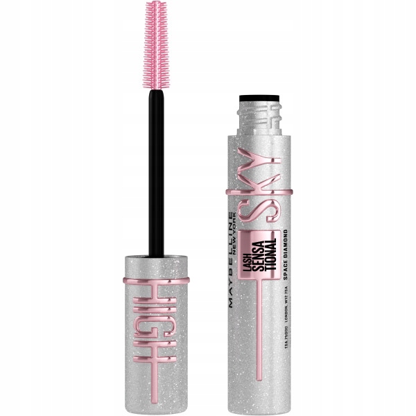 Maybelline Sky High Space Diamond Brokatowy topper do rzęs, 8 ml ...