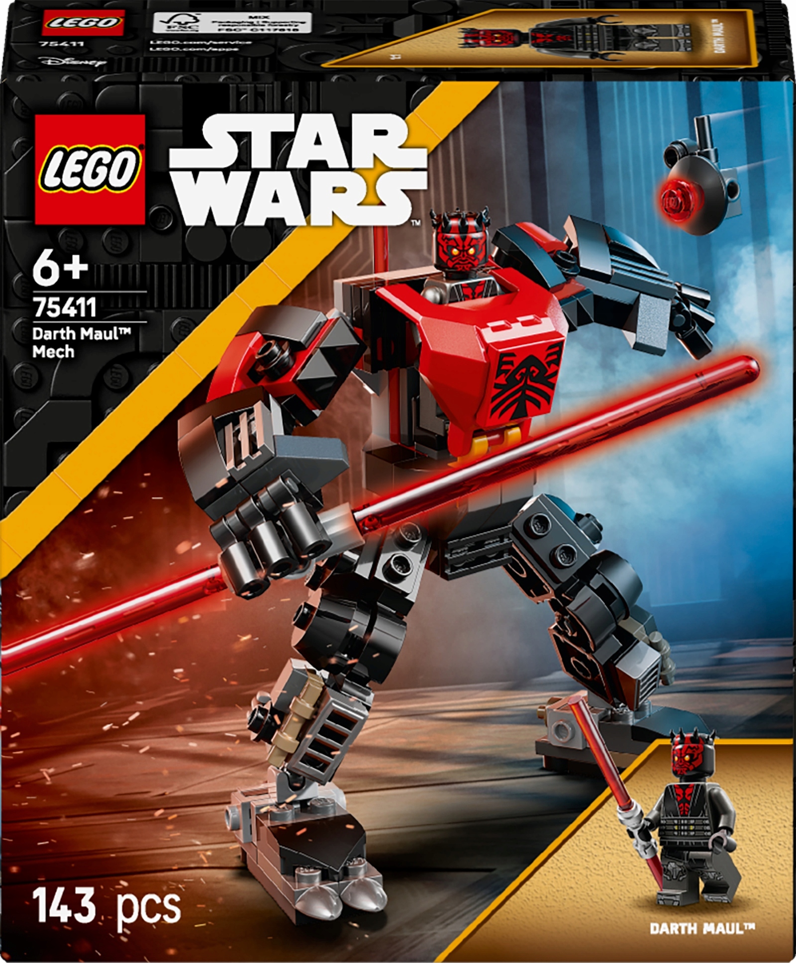 LEGO Star Wars Mech Dartha Maula 75411 (5702017817613) • Cena, Opinie • Star Wars 17629357915 ...
