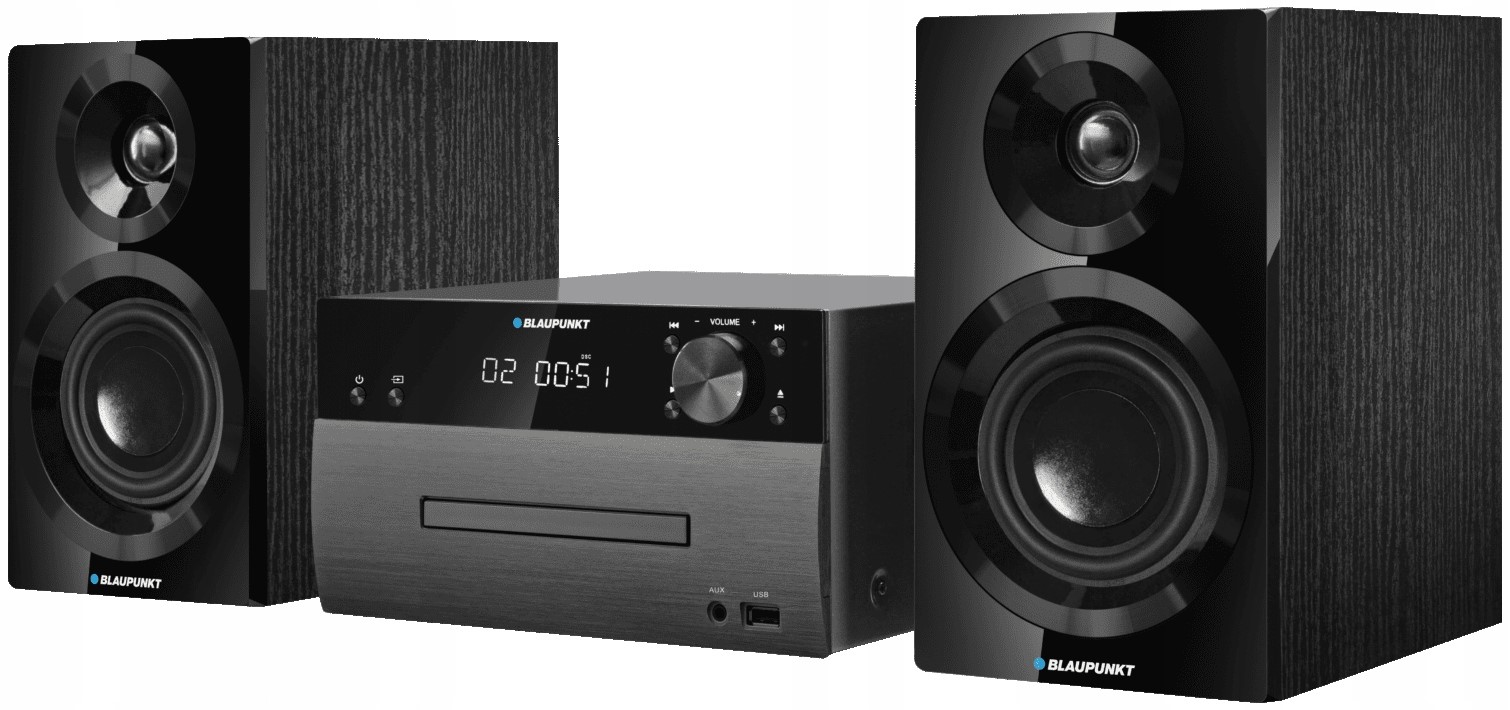 МІНІ СТЕРЕО СИСТЕМА BLUETOOTH BLAUPUNKT FM-РАДІО CD/USB 2 ДИНАМИКІ ...