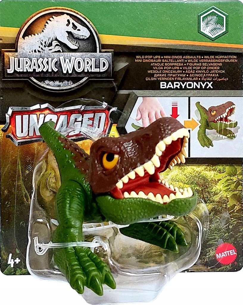 JURASSIC WORLD DINOZAUR Snap Squad BARYONYX (194735081042) • Cena ...