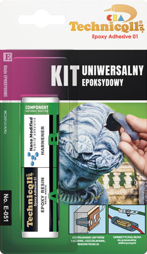 Technicqll Kit Epoksydowy Epoxy Mastic Rapid 35G E-051 5902051000051 za ...