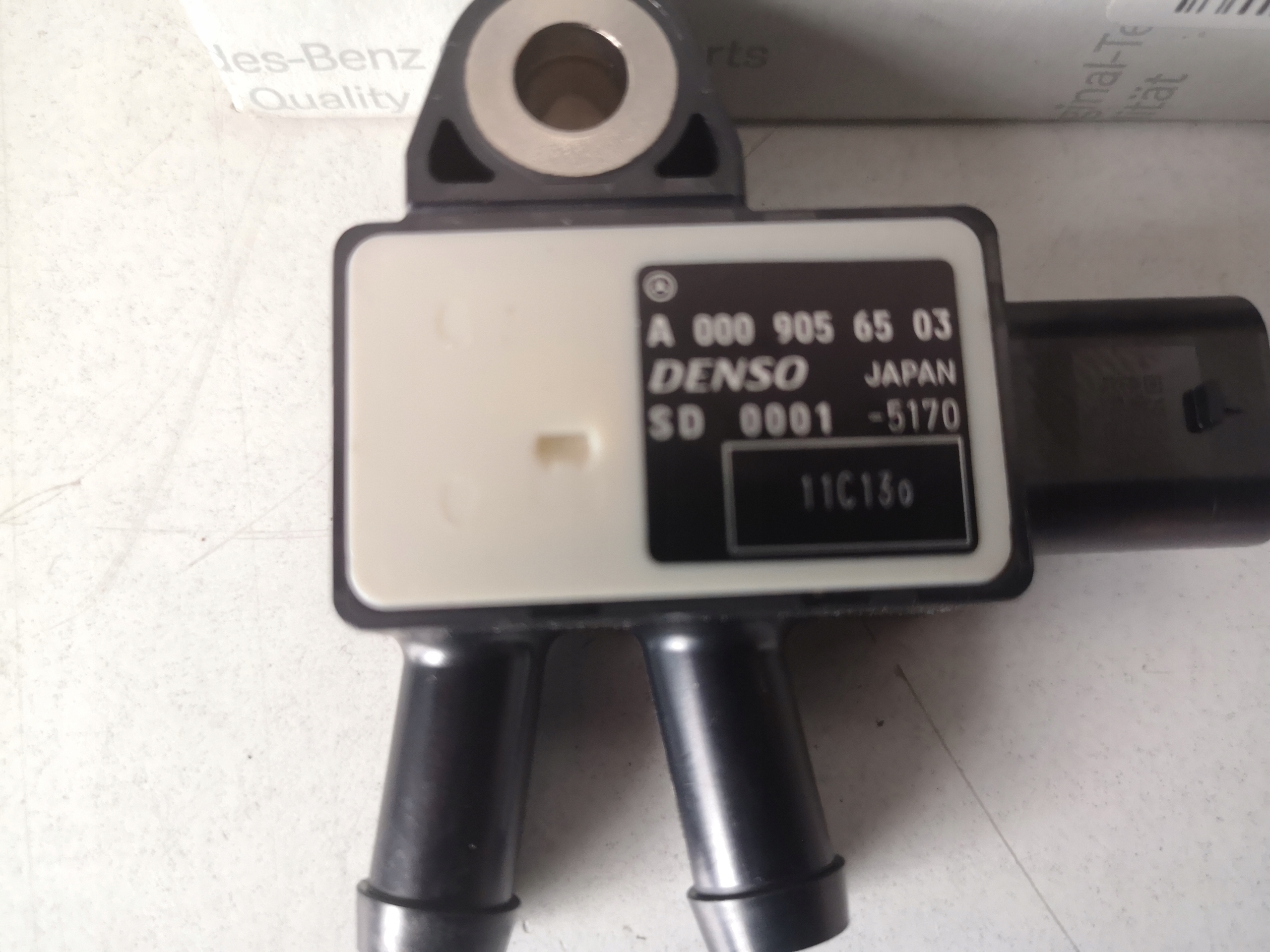 PRESSURE SENSOR EXHAUST gas dpf mercedes-benz w213 w447 S27095538440 ...