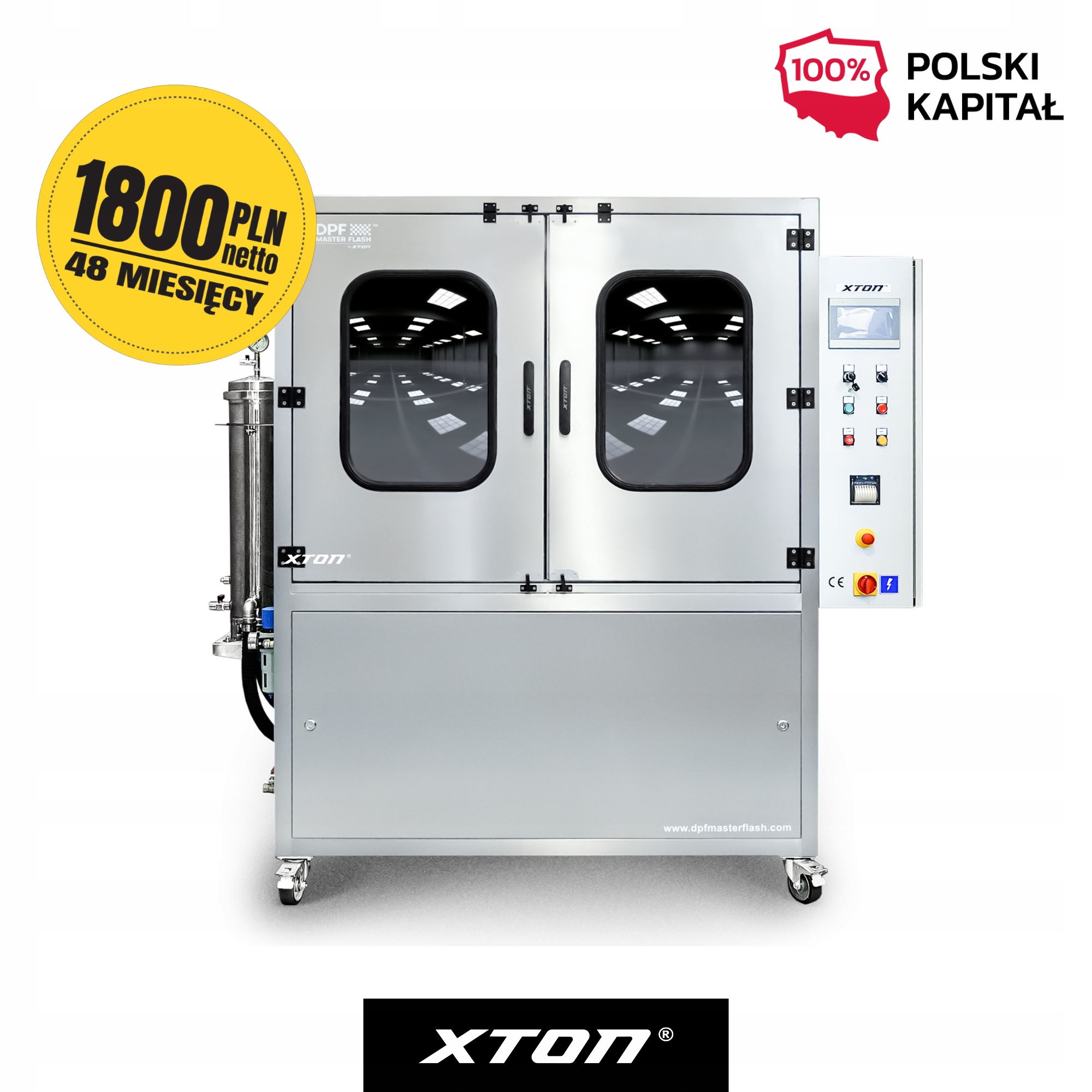 Stroj na čistenie regenerácie DPF XTON Master Flash Professional PLUS za 29730,72 € - Allegro