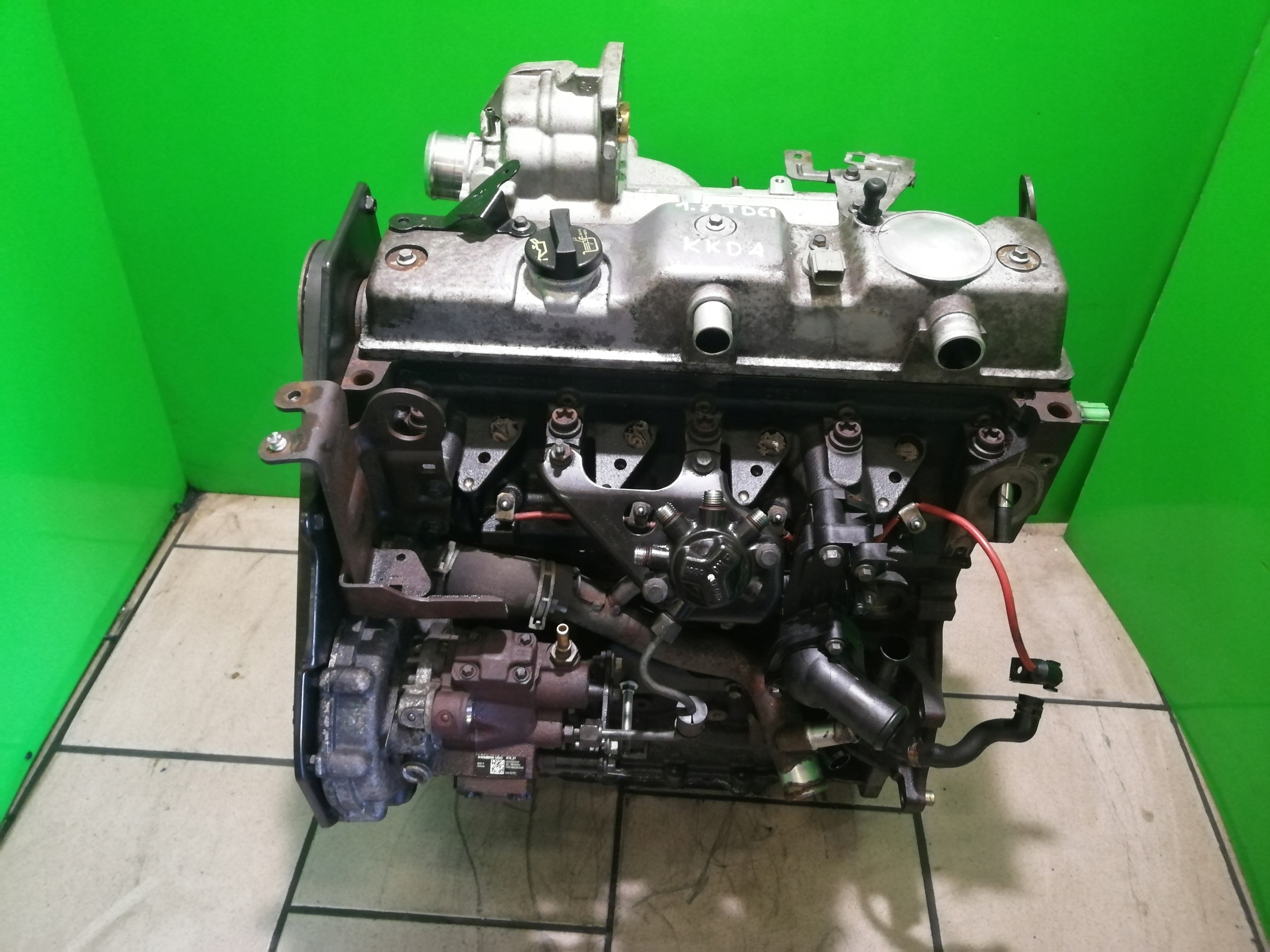 SILNIK KOMPLETNY 1.8TDCI KKDA FORD FOCUS MK2 MONDEO MK4 za 2450 zł z ...