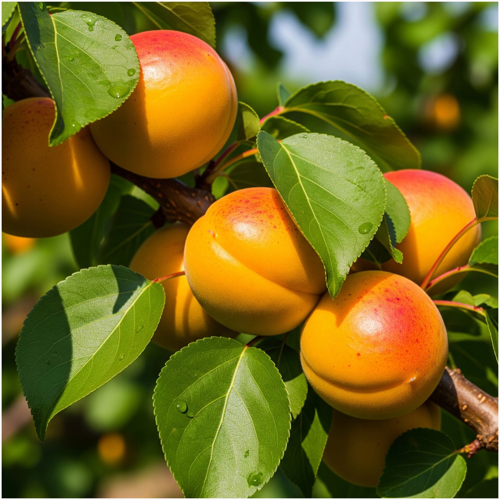 Morele Morela Kanadyjska sadzonka z gołym korzeniem 120-140 cm • Cena ...