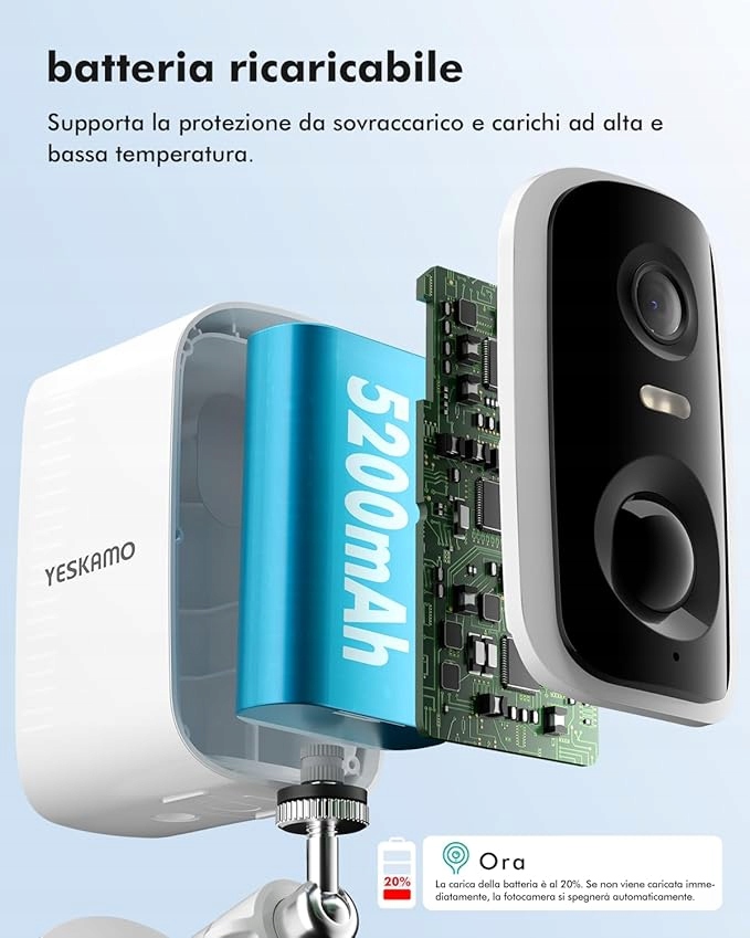 Kamera IP wewnętrzna, zewnętrzna Jeeber CQ01 • Cena, Opinie - Allegro