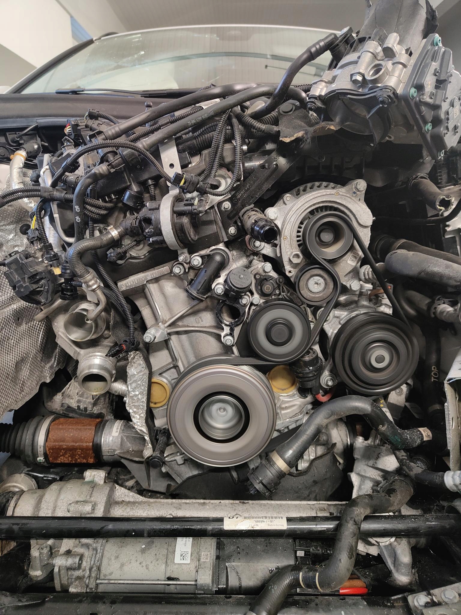 Silnik B48 BMW f20 f30 f32 f34 2.0i XDRIVE B48B20A PRZEBIEG 35 TYŚ W ...