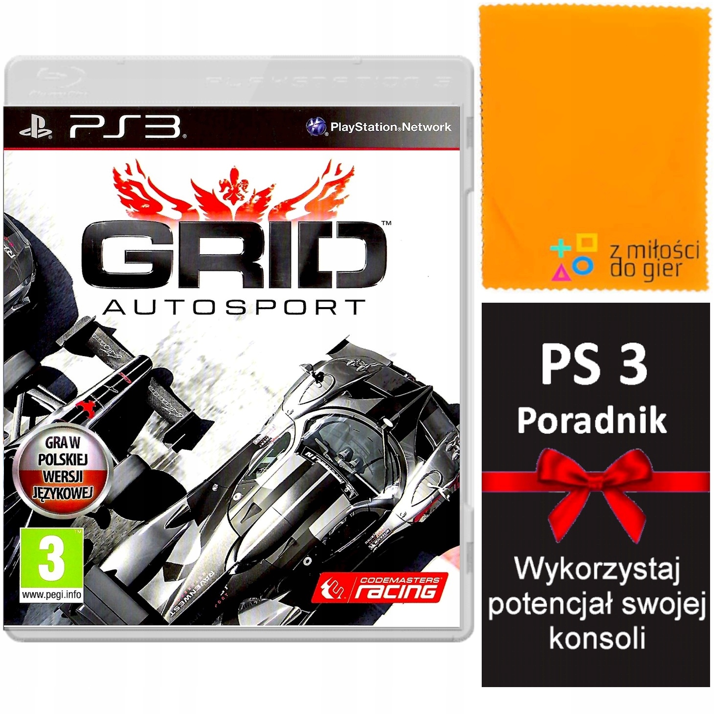 GRID AUTOSPORT PlayStation 3 (PS3) pudełkowa - Stan: Używany 49.99PLN ...
