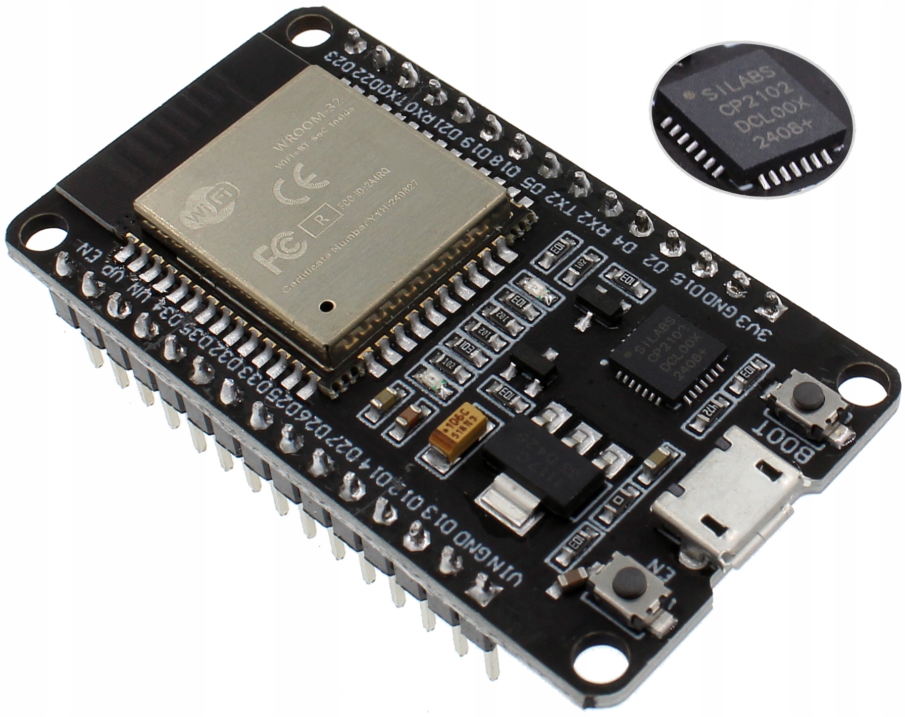 Moduł ACS Zgodny z ESP32 ESP-WROOM CP2102 WiFi Bluetooth 4.2 USB TYP C ...