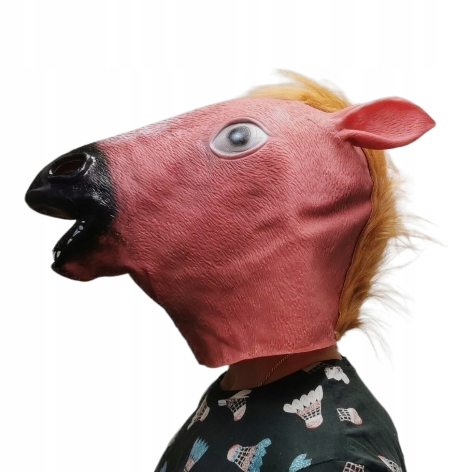 MASKA GŁOWA KONIA koń przebranie BAL PRZEBIERAŃCÓW (5900291054933 ...