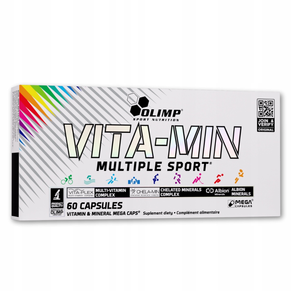 WITAMINY i MINERAŁY Olimp VITA-MIN MULTIPLE SPORT Mega Caps 60 kapsułek ...