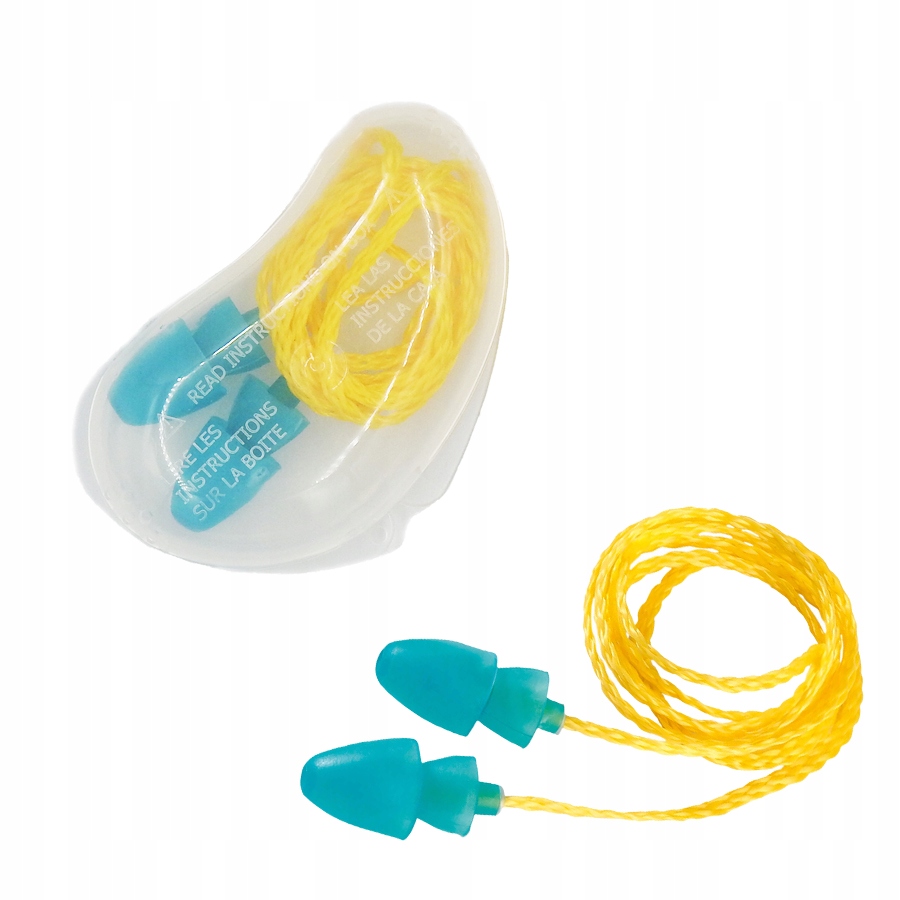 Zatyczki do uszu ze sznurkiem, Stopery wielorazowe Honeywell Neutron 1 para - 033552298106 ...