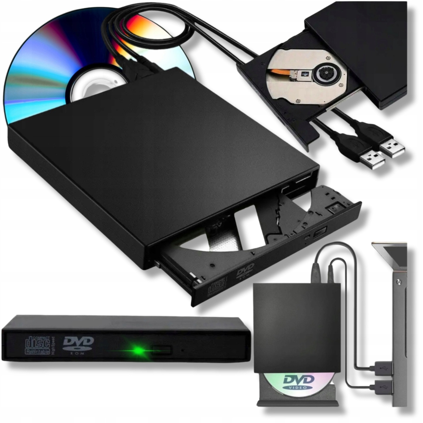 Nagrywarka CD (combo z DVD) zewnętrzna R2 NAGRYWANIE PŁYT CD-R ODCZYT DVD APPLE COMBO - Sklep ...