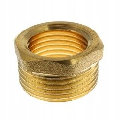 Redukcja mosiężna 3/4" GZ x 1/2" GW • Cena, Opinie • Złączki i końcówki 15720070417 • Allegro