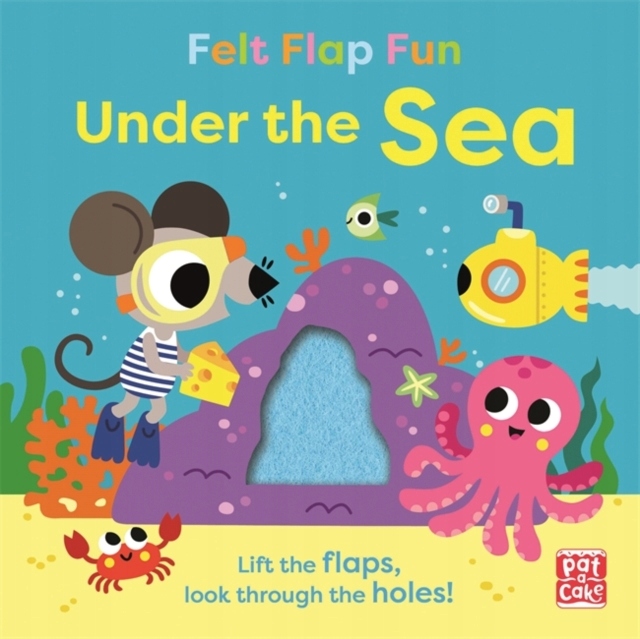 Felt Flap Fun: Under the Sea: Board book with felt flaps (2022) Pat-a ...