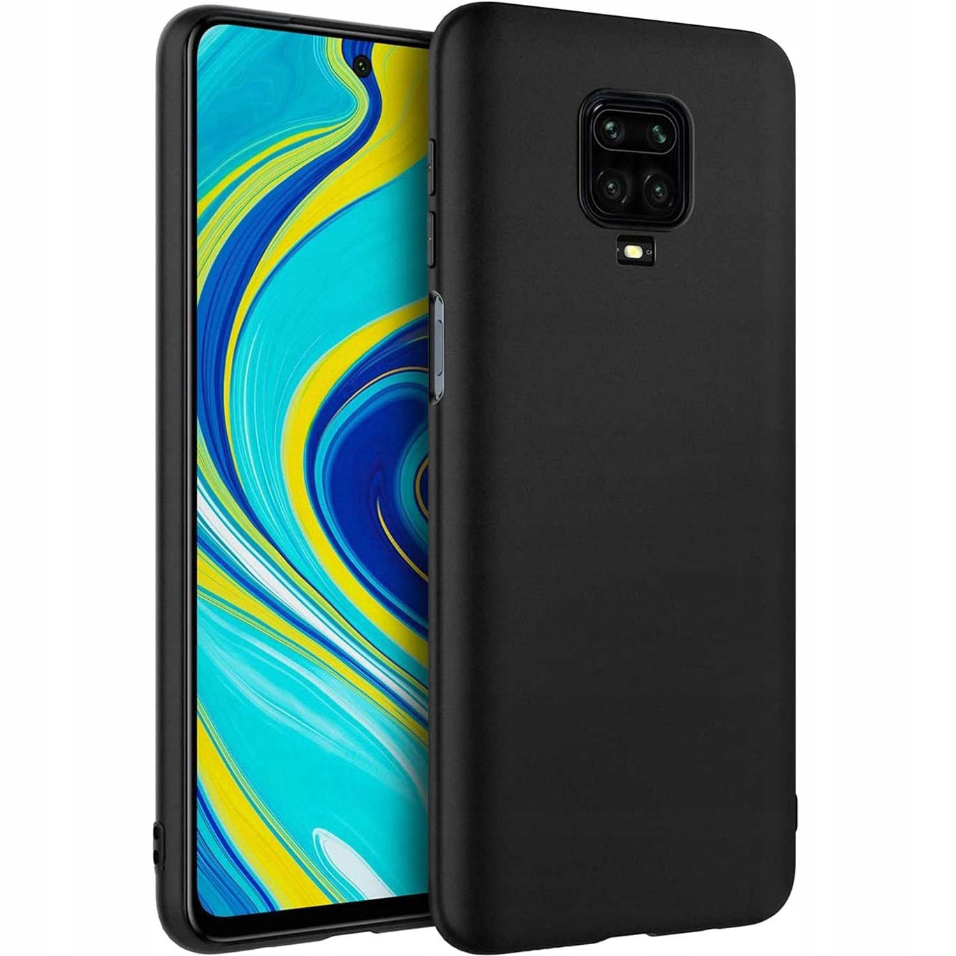 ETUI do XIAOMI REDMI NOTE 9 PRO MATOWE SLIM MATT CASE POKROWIEC + SZKŁO ...