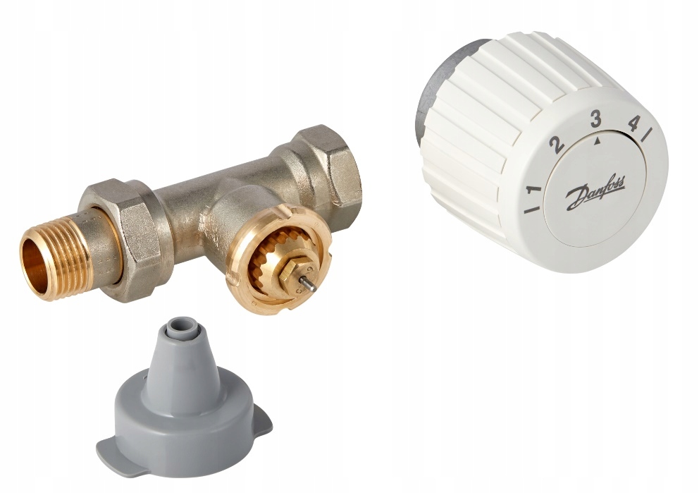 DANFOSS ZESTAW ZAWÓR+CZUJNIK RTL DN 15 PROSTY (003L1080) • Cena, Opinie • Głowice termostatyczne ...