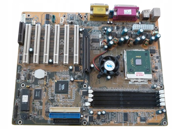 Płyta Główna Shuttle AK31V3.1 AMD Athlon XP 1800+ socket A / 462 ...