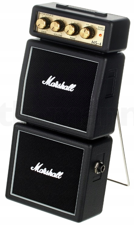 MICRO STACK WZMACNIACZ GITAROWY MARSHALL MS4 BLACK 13978013619 - Sklepy ...
